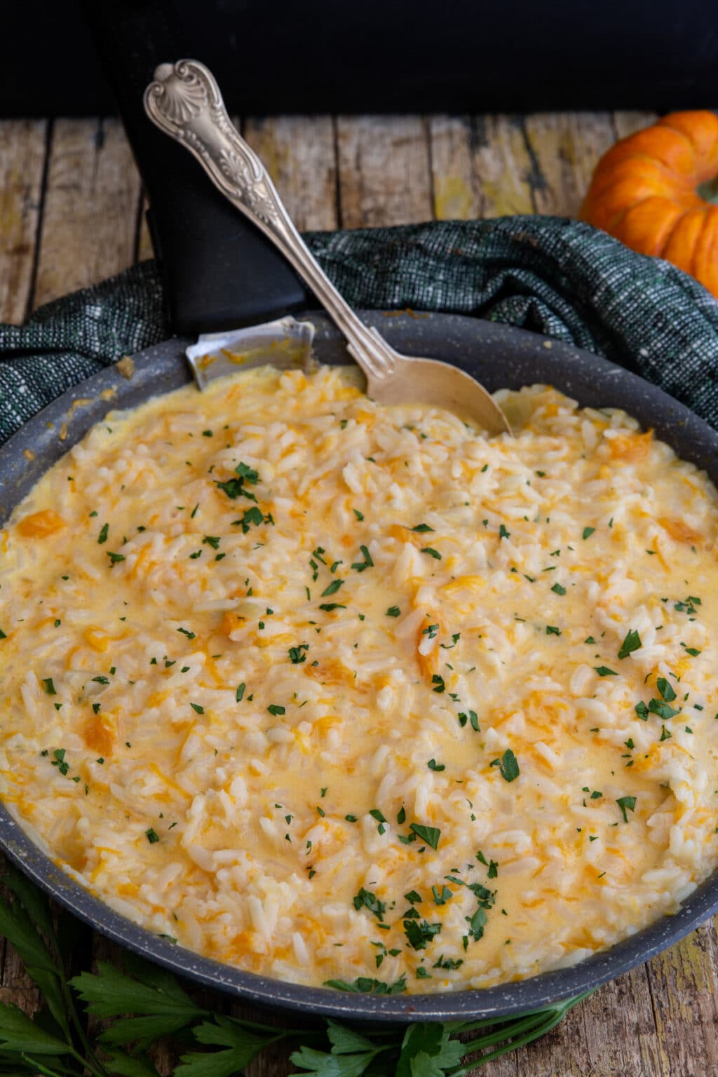 Pumpkin Risotto - An Italian in my Kitchen