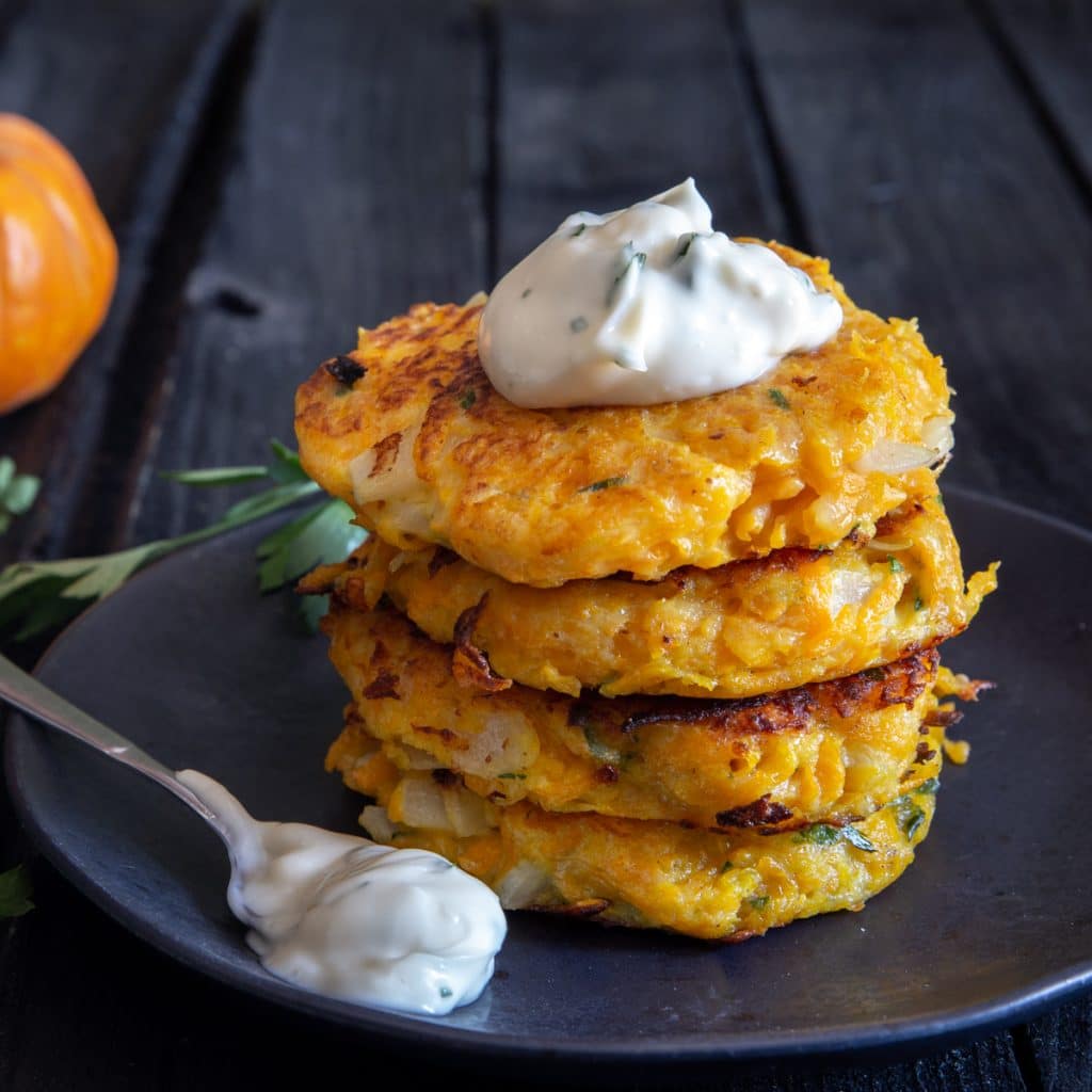 Pumpkin Fritters Recipe - An Italian in my Kitchen