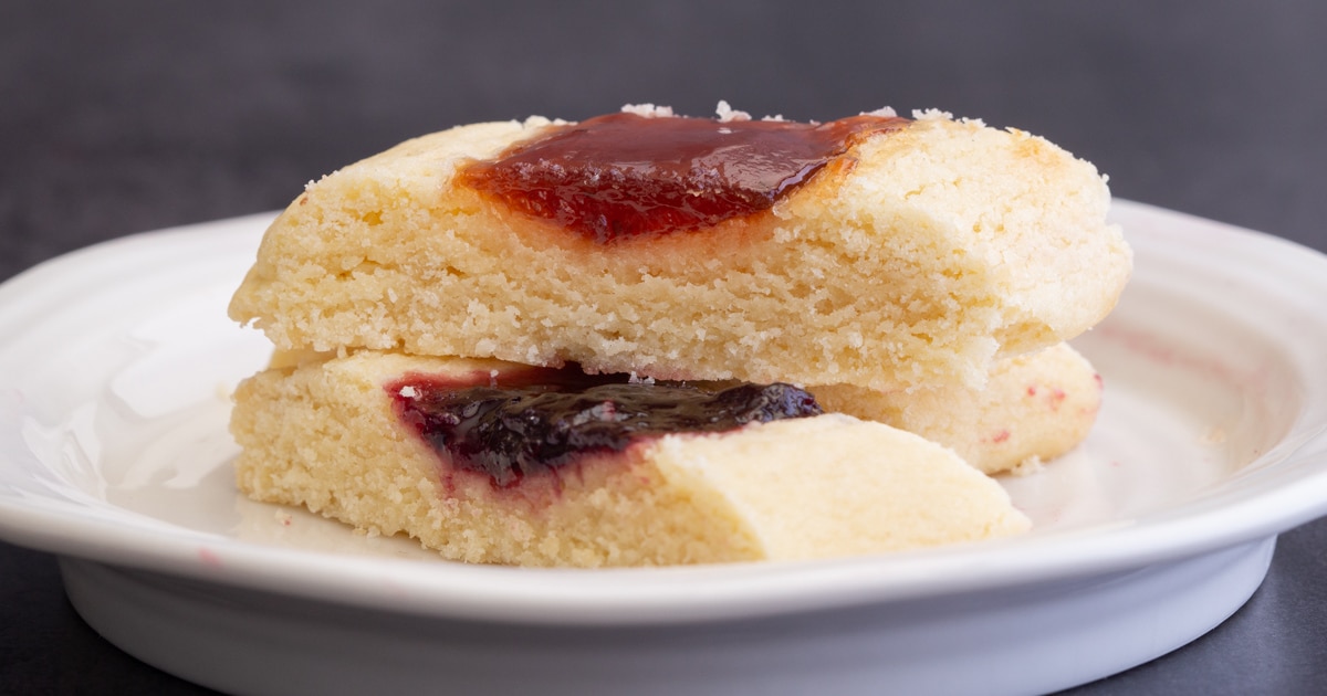 Split Second Cookies Recipe - An Italian in my Kitchen