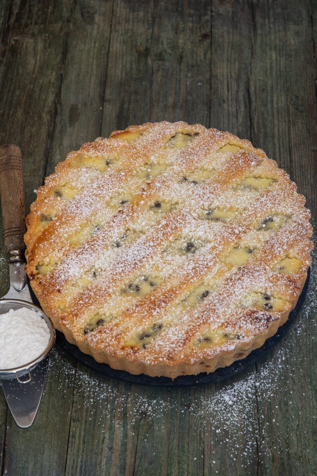 Roman Ricotta Crostata Recipe - An Italian in my Kitchen