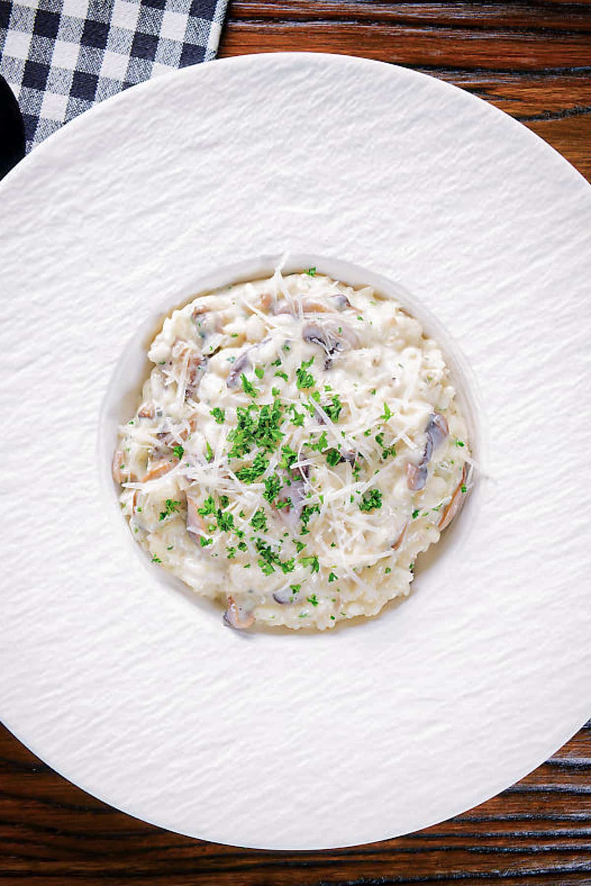 Creamy Mushroom Risotto Recipe - An Italian in my Kitchen - Street Food ...