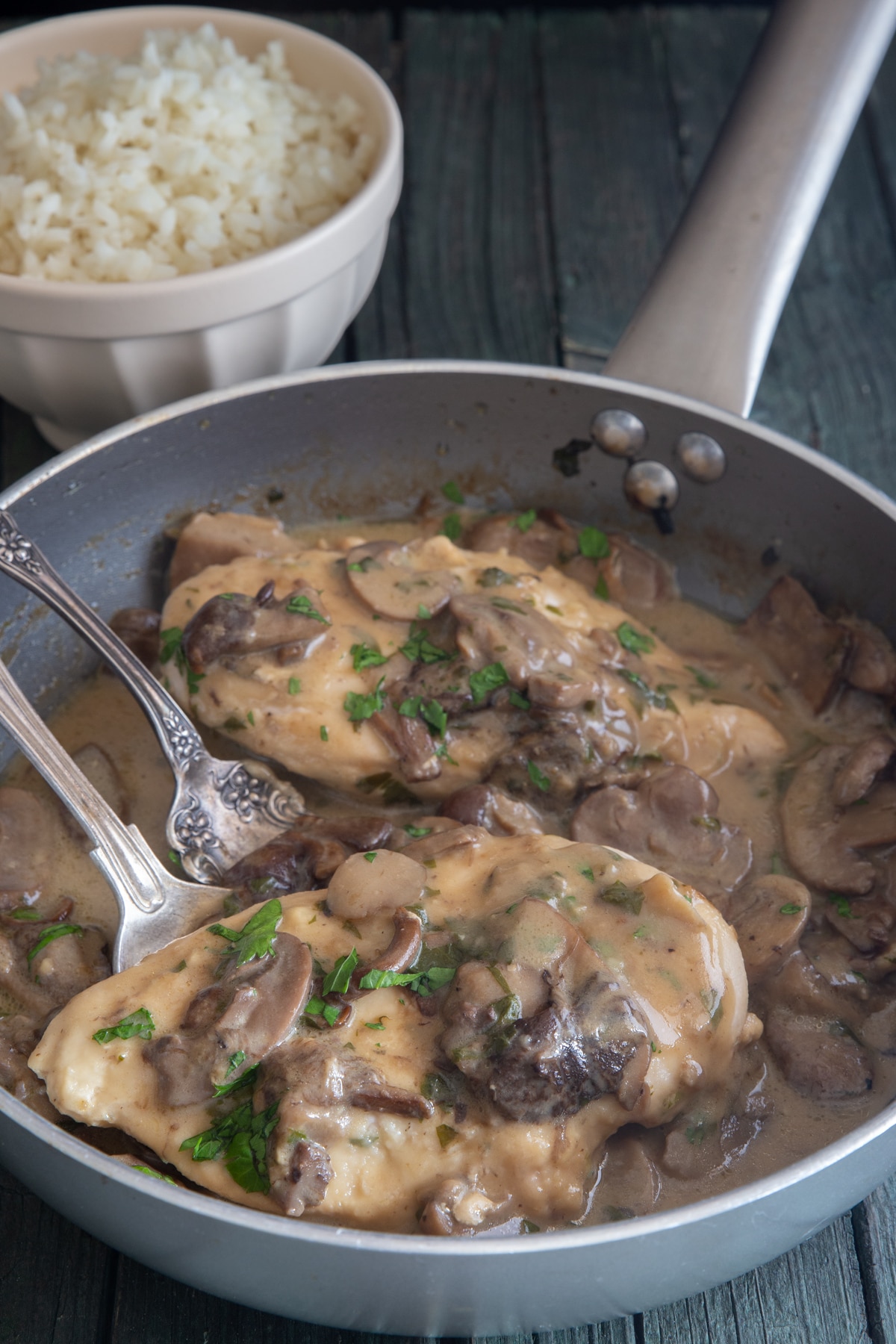 Italian Chicken Boscaiola Recipe - An Italian in my Kitchen