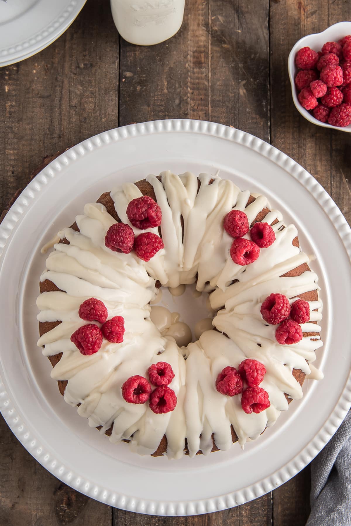 Homemade Raspberry Bundt Cake Recipe - An Italian in my Kitchen