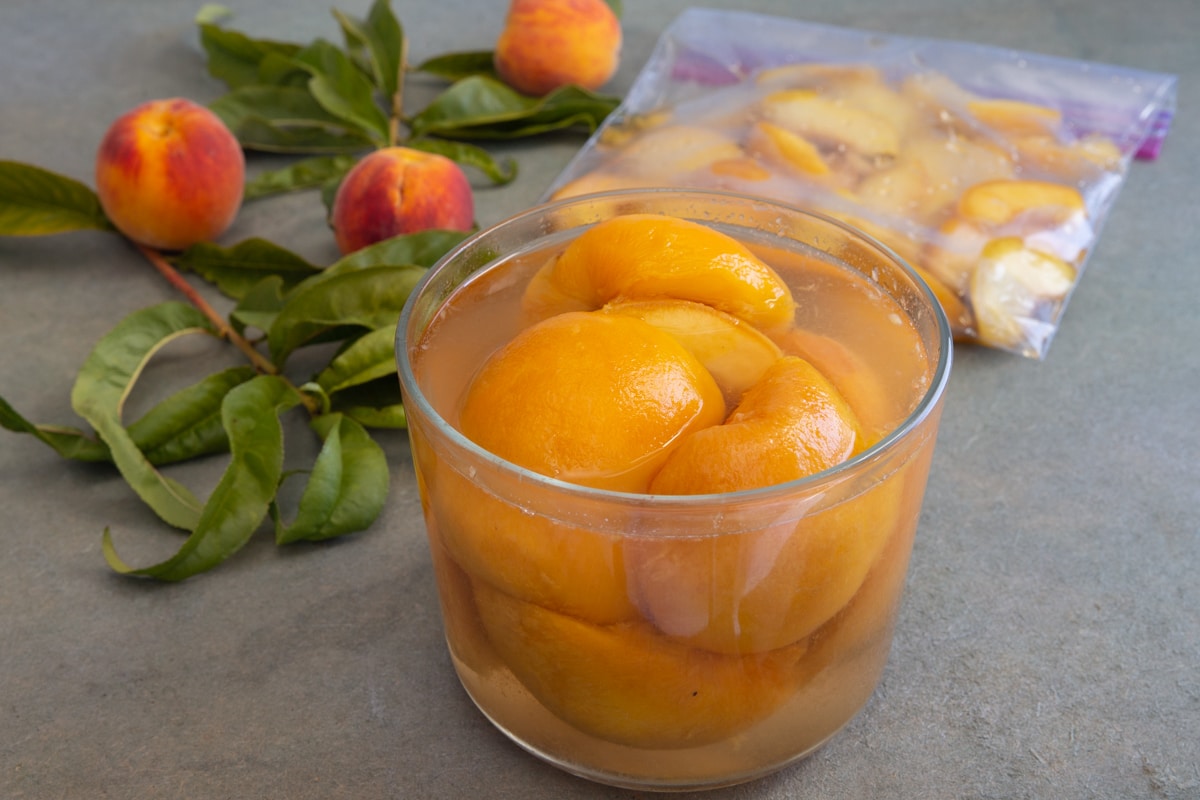 3 ways to Preserve Peaches Recipe - An Italian in my Kitchen