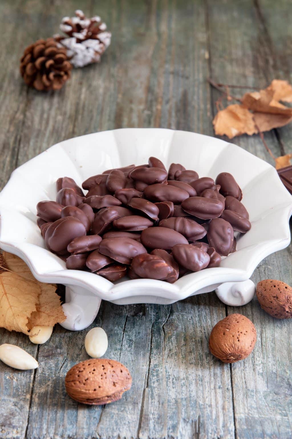 Chocolate Covered Almonds Recipe - An Italian in my Kitchen