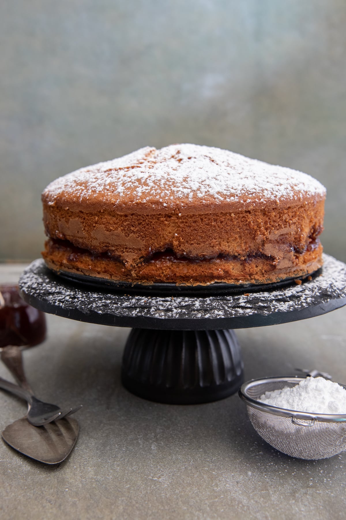 Simple Jam Cake Recipe - An Italian in my Kitchen