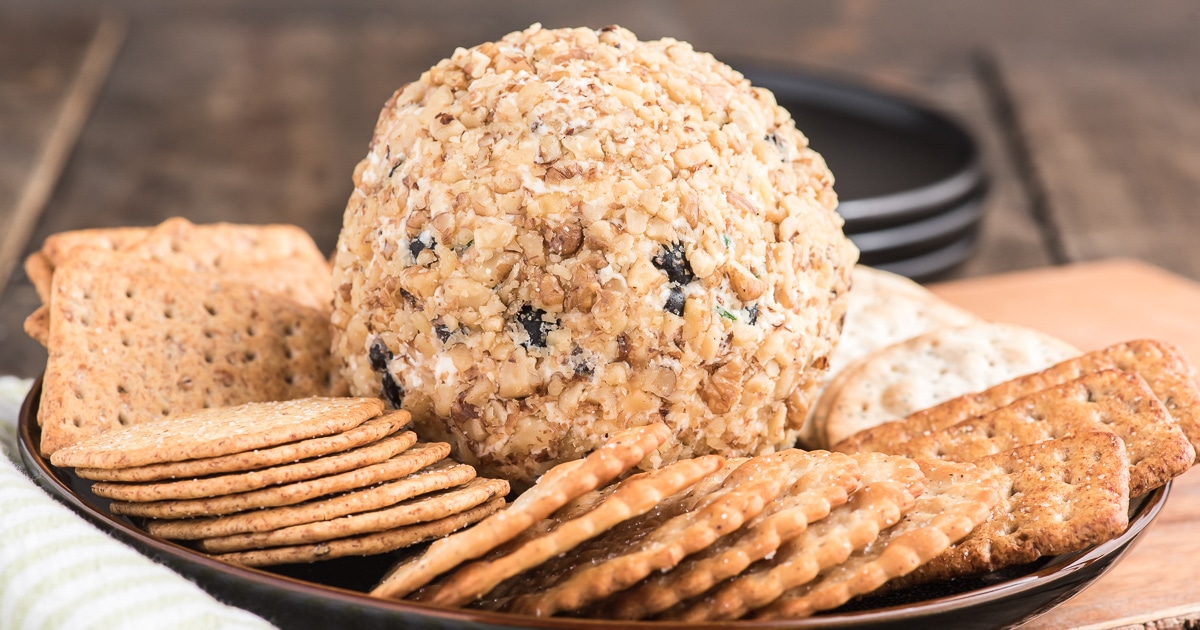 Easy Cheese Ball Recipe - An Italian in my Kitchen