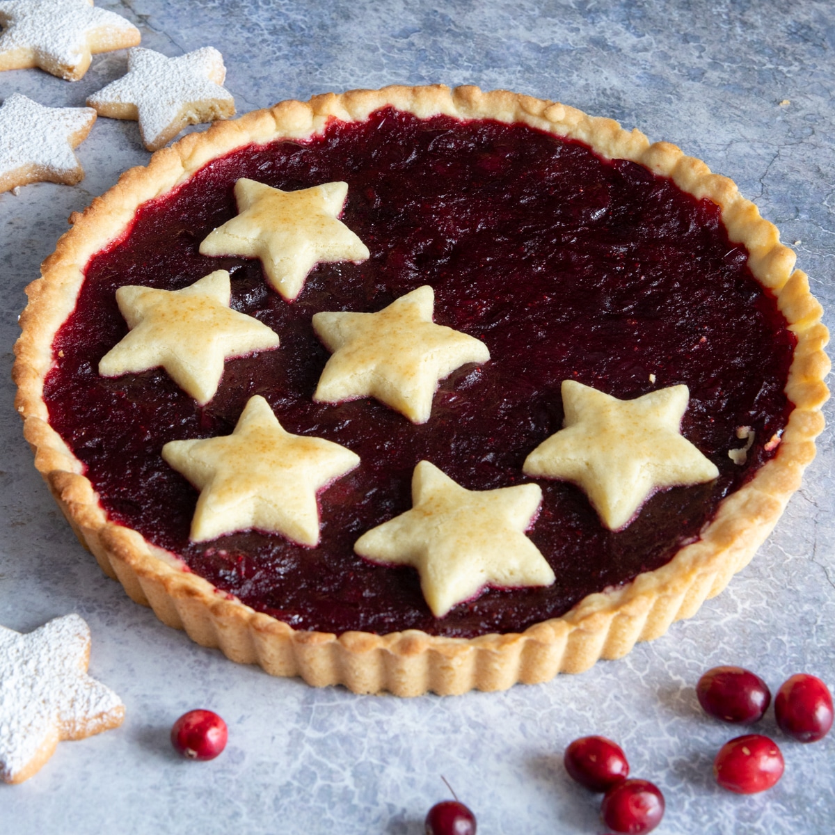Homemade Christmas Crostata Recipe - An Italian in my Kitchen