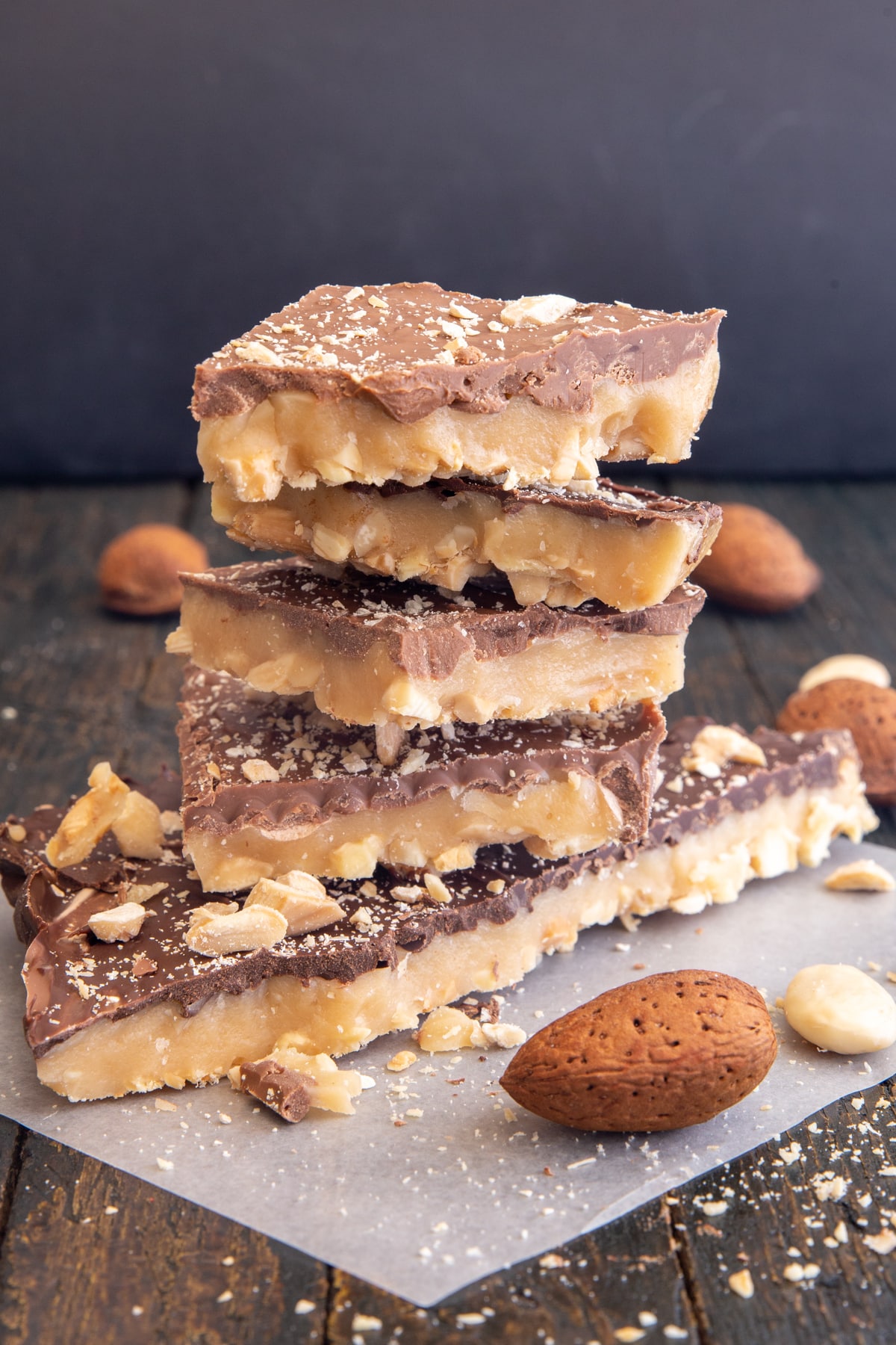 Homemade Toffee Recipe - An Italian in my Kitchen