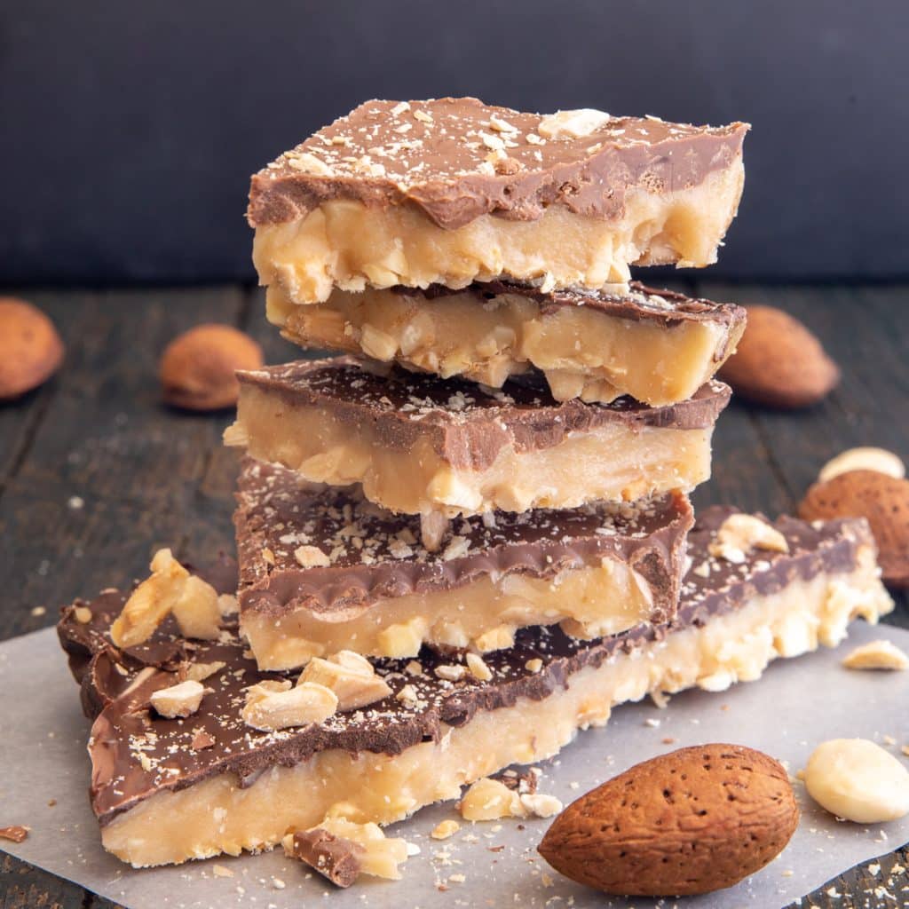 Homemade Toffee Recipe - An Italian in my Kitchen