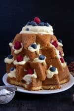 Cream Filled Pandoro Recipe - An Italian in my Kitchen