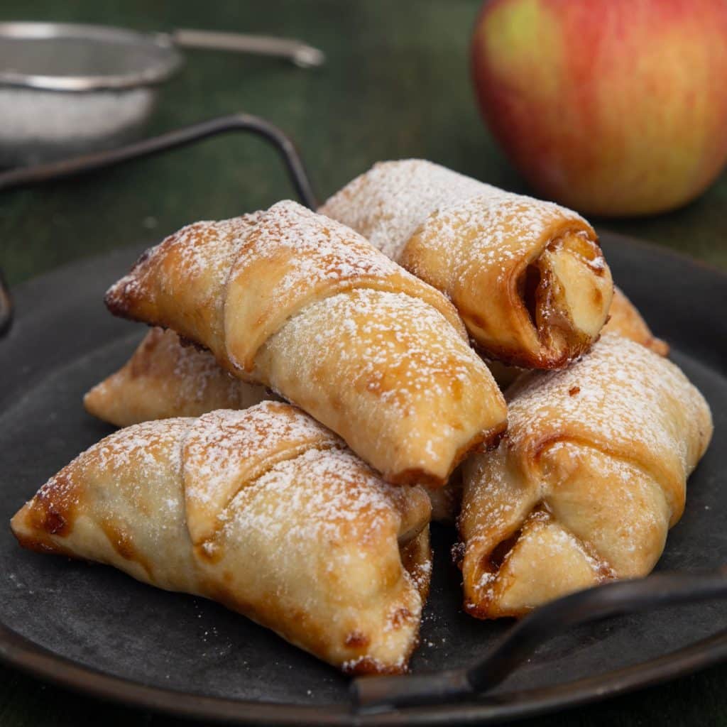 Easy Apple Pie Crescent Rolls Recipe - An Italian in my Kitchen
