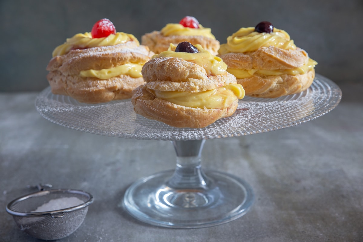 Zeppole di San Giuseppe Recipe - An Italian in my Kitchen