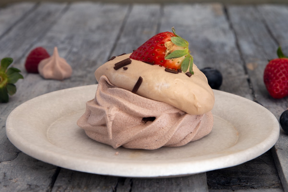 Chocolate Meringue Dessert Recipe - An Italian in my Kitchen