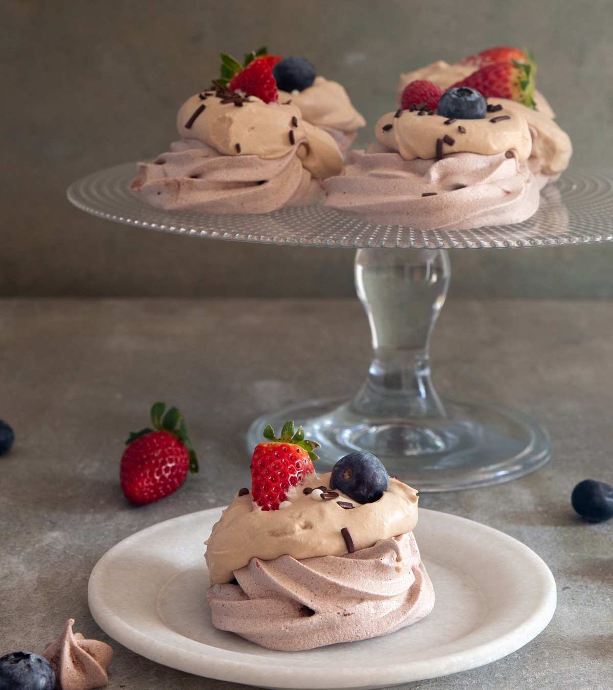 Chocolate Meringue Dessert Recipe - An Italian in my Kitchen