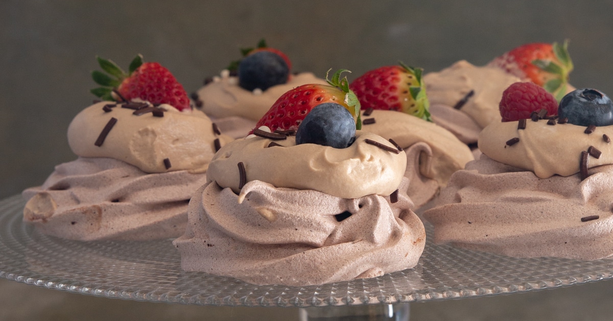 Chocolate Meringue Dessert Recipe - An Italian in my Kitchen