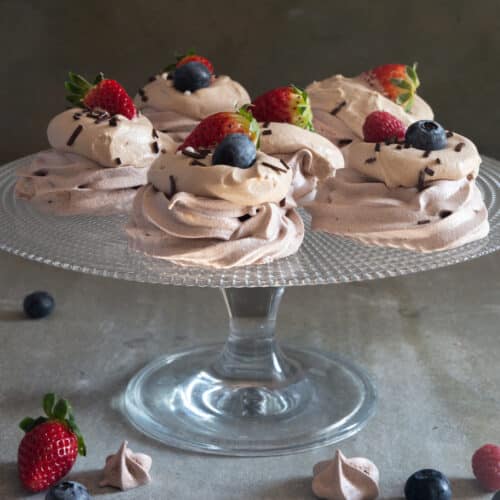 Chocolate Meringue Dessert Recipe - An Italian in my Kitchen