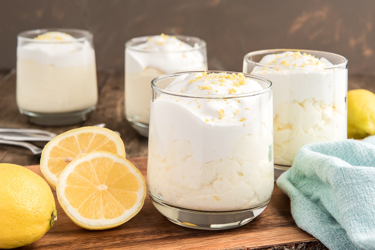 Easy Lemon Mousse Recipe - An Italian in my Kitchen