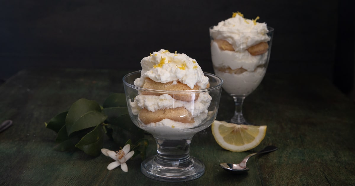 Creamy Lemon Mascarpone Dessert Recipe - An Italian in my Kitchen