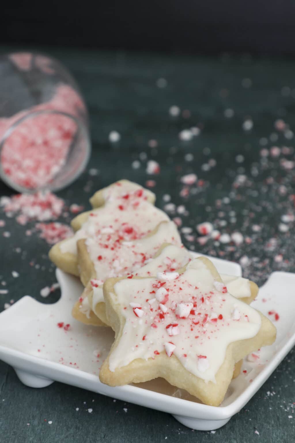 Frosted Shortbread Cookies Recipe - An Italian in my Kitchen