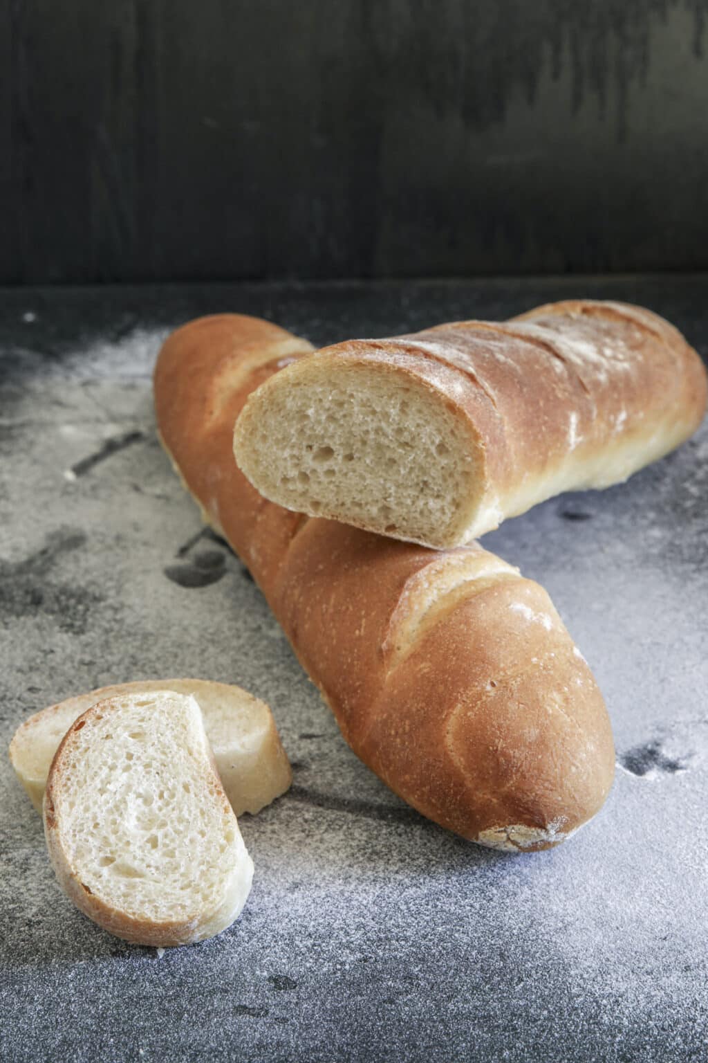 Homemade Baguette Recipe - An Italian in my Kitchen