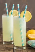 Easy Frozen Lemonade Recipe - An Italian in my Kitchen