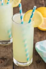Easy Frozen Lemonade Recipe - An Italian in my Kitchen
