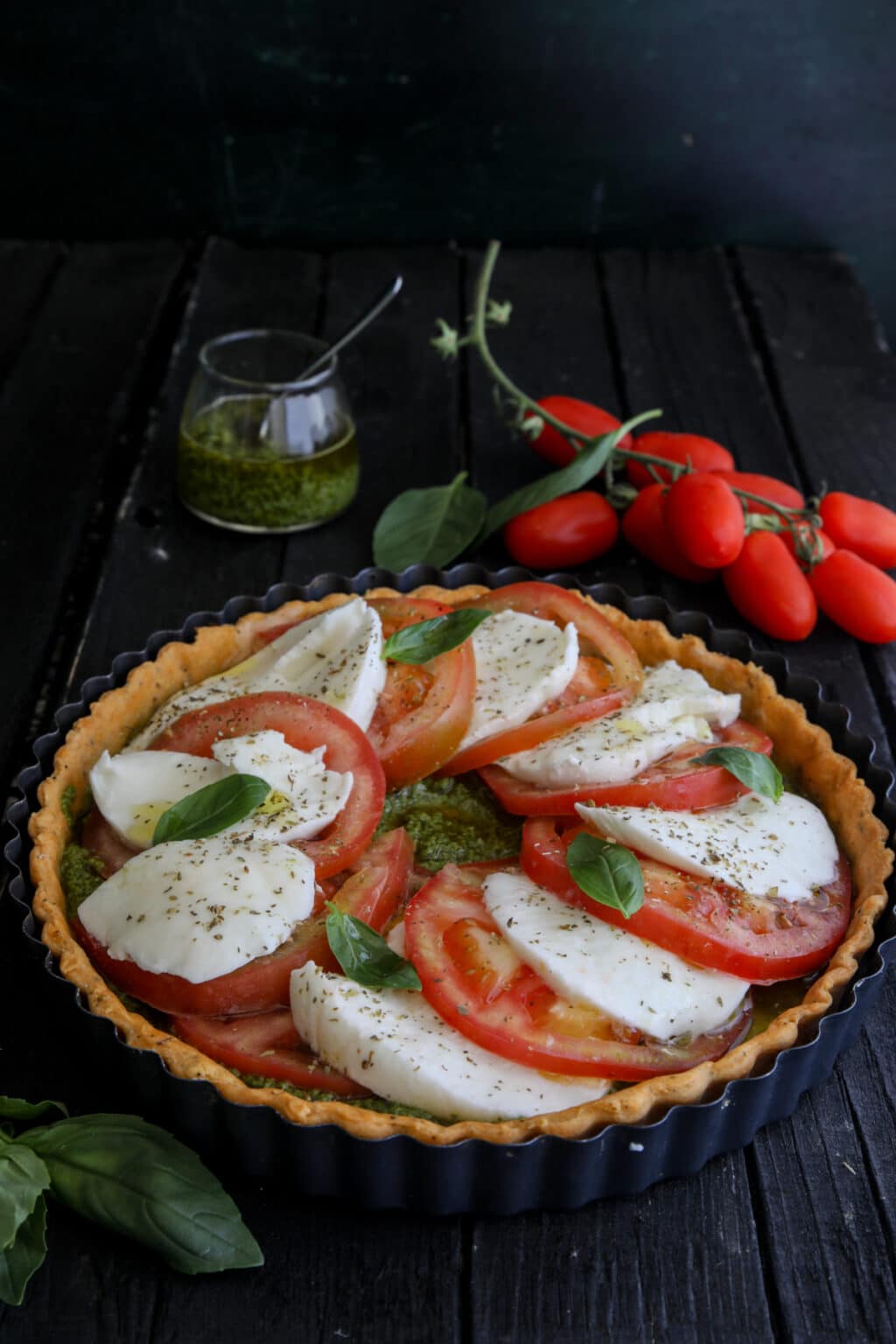 Homemade Italian Tomato Pie Recipe - An Italian in my Kitchen
