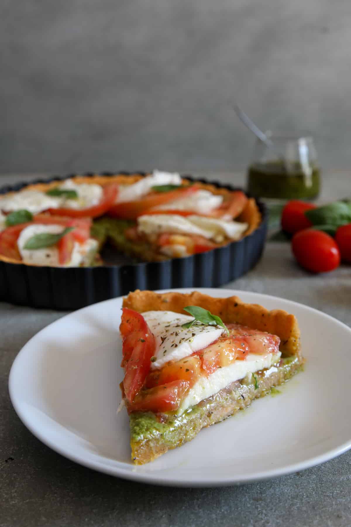 Homemade Italian Tomato Pie Recipe - An Italian in my Kitchen
