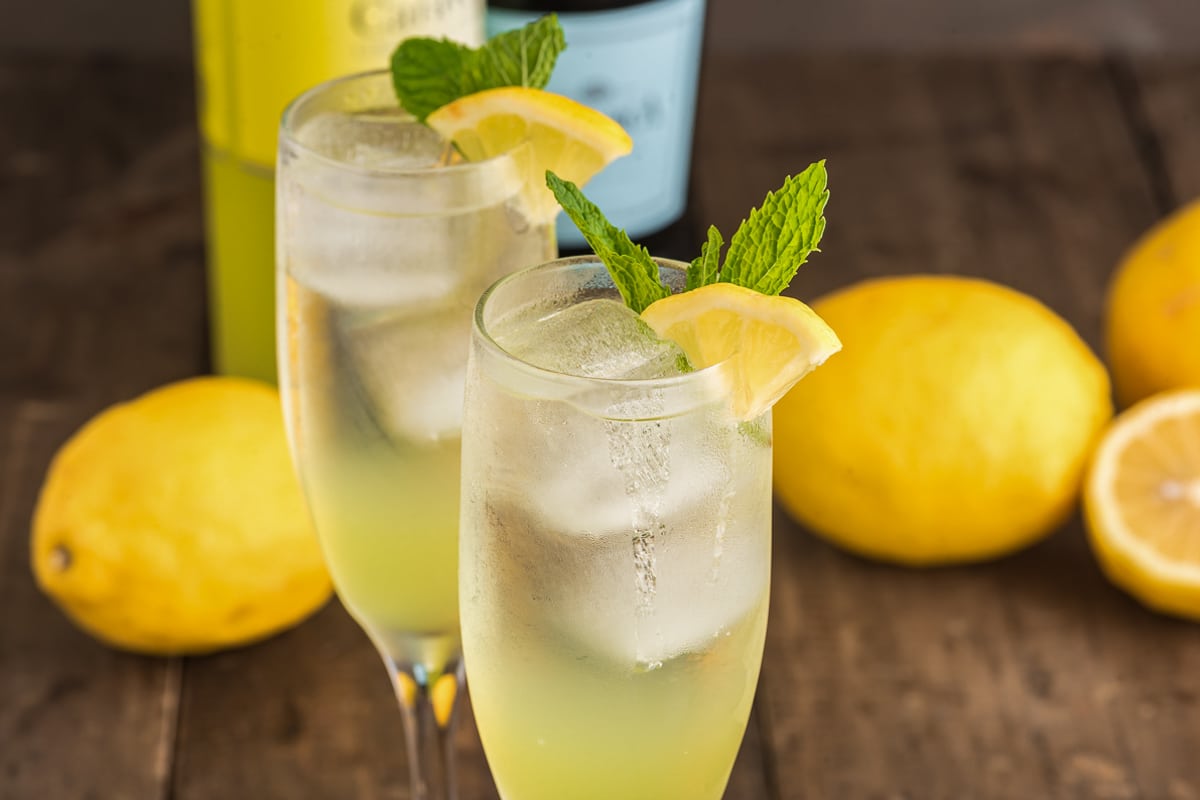 Limoncello Cocktail (Spritz) Recipe - An Italian in my Kitchen