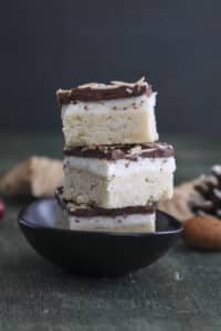 Almond Chocolate Shortbread Bars Recipe - An Italian in my Kitchen