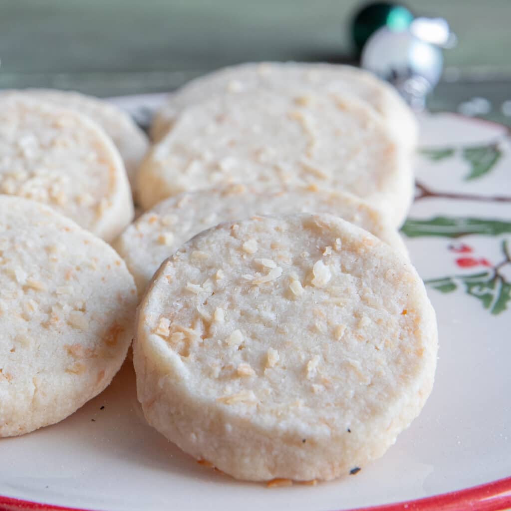 Coconut Shortbread Recipe - An Italian in my Kitchen