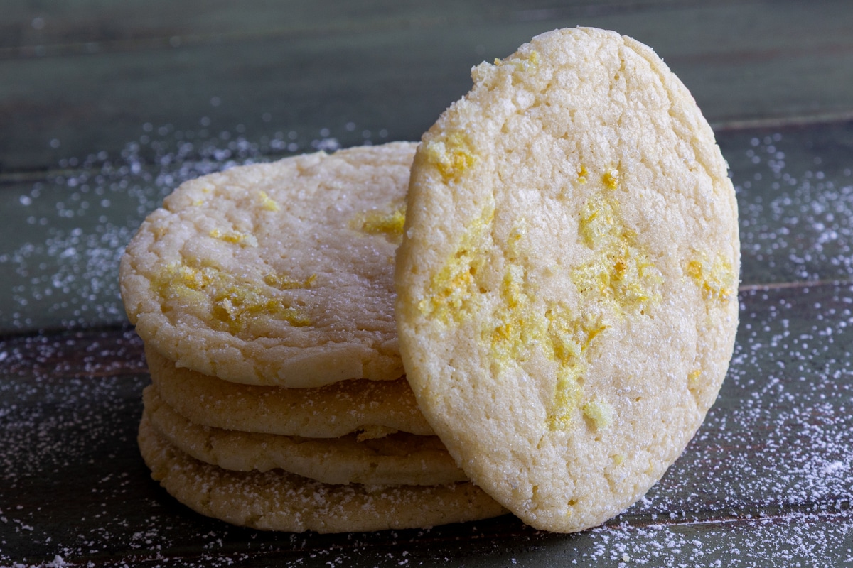 Easy Thin Lemon Cookies Recipe - An Italian in my Kitchen