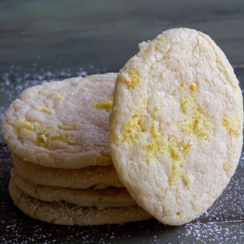 Easy Thin Lemon Cookies Recipe - An Italian in my Kitchen