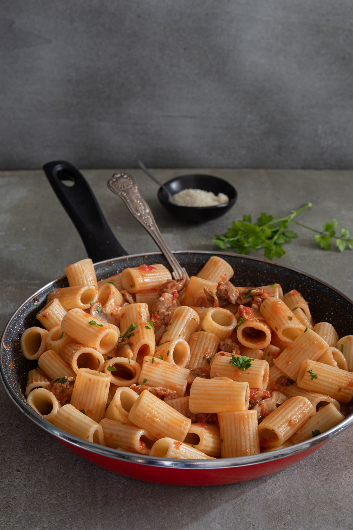 Italian Boscaiola Sauce Recipe - An Italian in my Kitchen