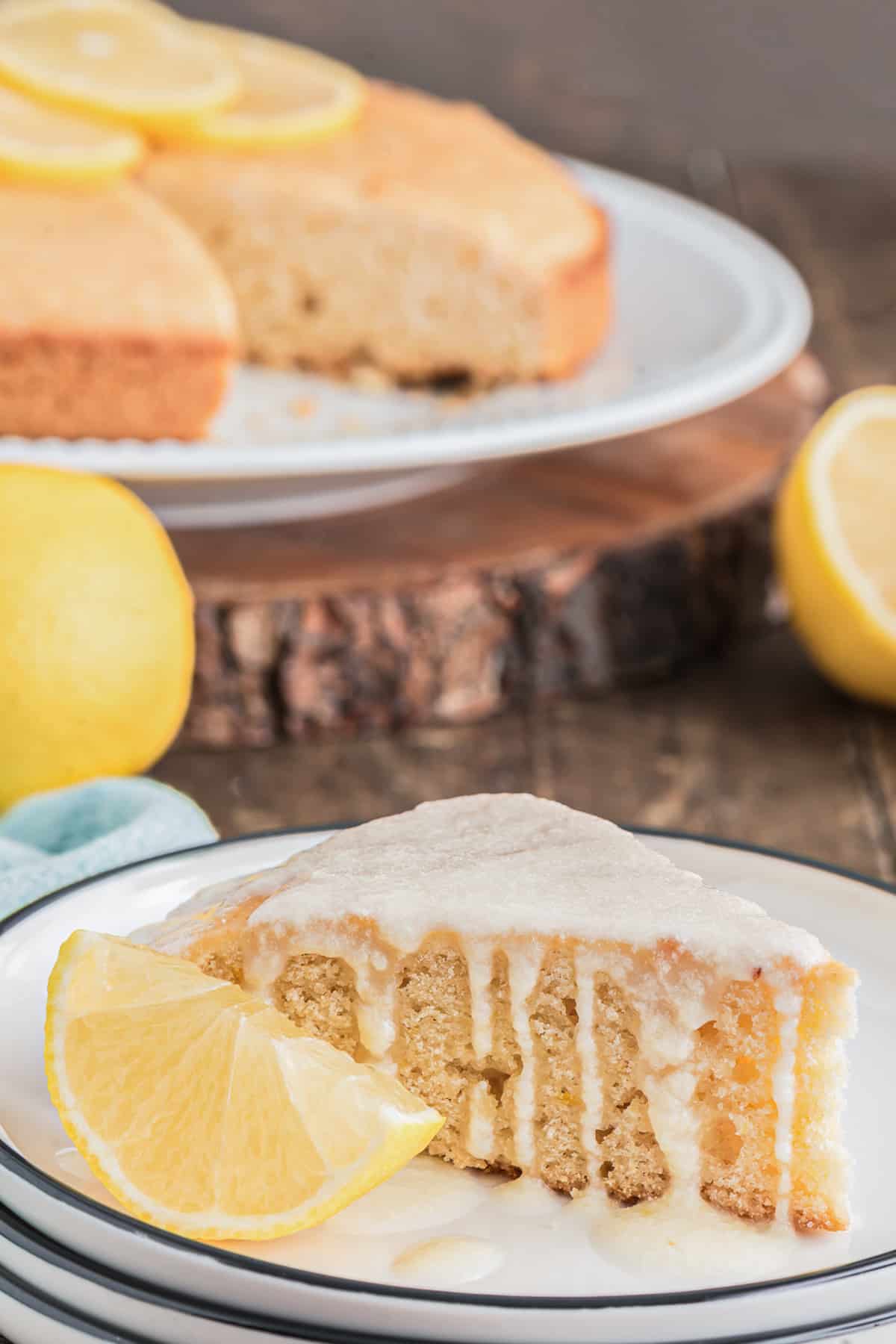 Honey Lemon Cake Recipe - An Italian in my Kitchen