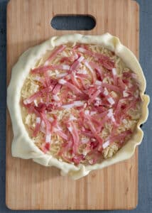 Easy Prosciutto and Cheese Pie Recipe - An Italian in my Kitchen