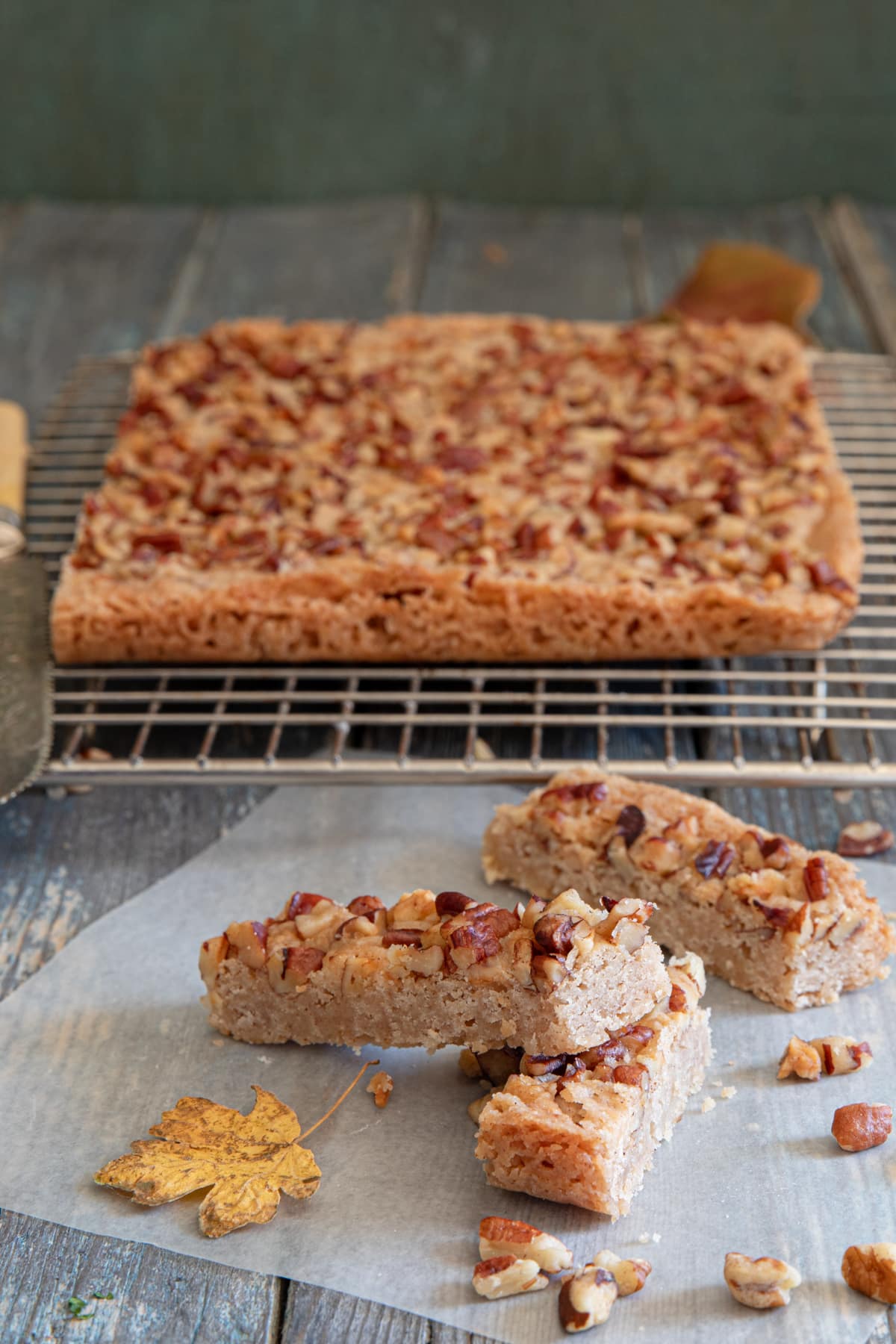 Buttery Shortbread Pecan Sticks Recipe - Street Food Spectacle