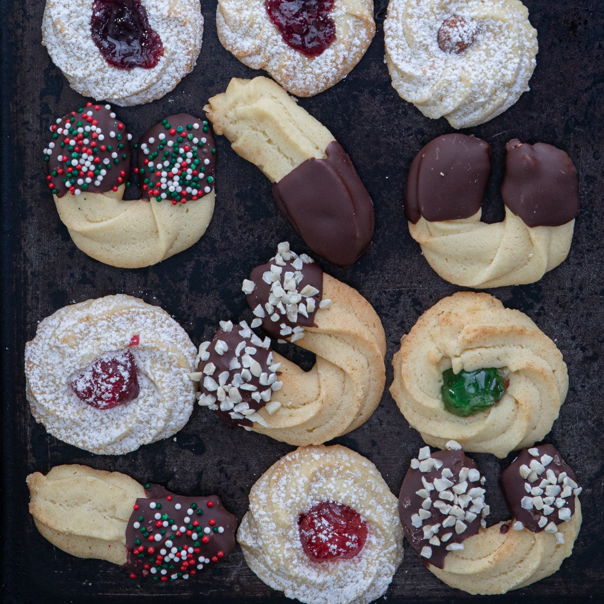 Italian Whipped Pastry Cookies Recipe - An Italian in my Kitchen