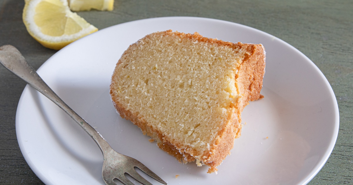 Buttermilk Lemon Cake Recipe - An Italian in my Kitchen